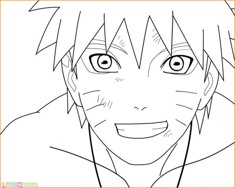 √20+ Gambar Mewarnai Naruto Terlengkap 2022 - Marimewarnai.com